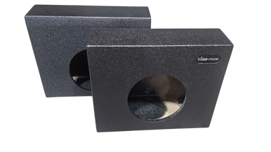 BASS-MAXX SINGLE 10" POLY COATED SEALED TRUCK WEDGE ENCLOSURES / SOLD ...