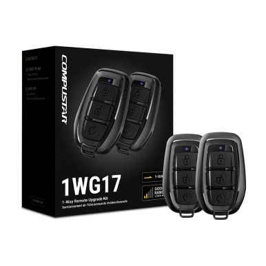 COMPUSTAR 1500-ft max range, water-resistant remote kit. Includes two 1 ...