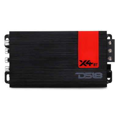 DS18 X 4-Channel Ultra Compact Full-Range Amplifier with Bluetooth ...