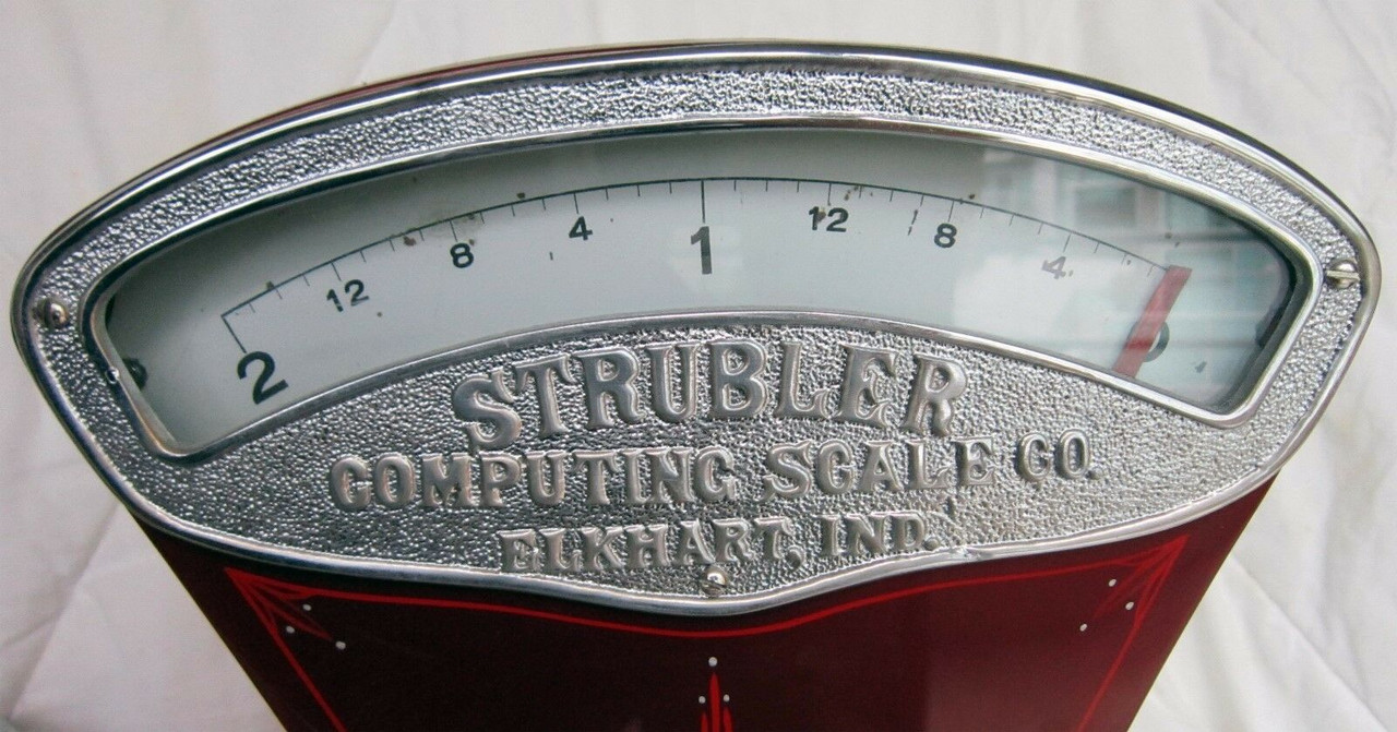 Strubler Two Pound Candy Scale circa 1930's - American Collectibles
