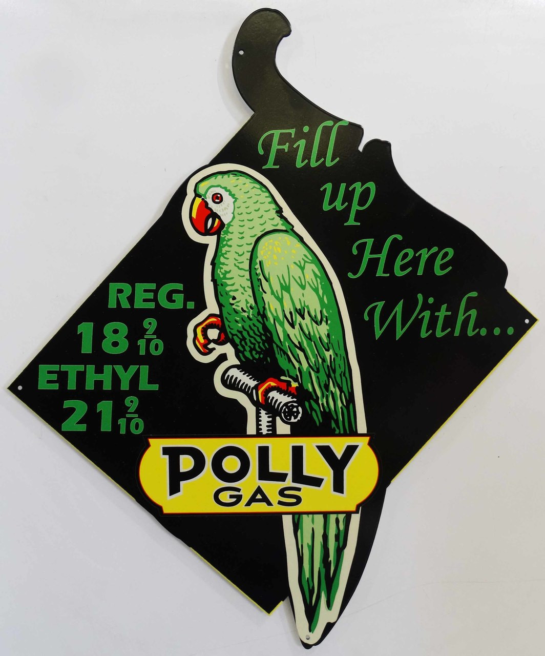 Polly Gas Sold Here Arrow - American Collectibles