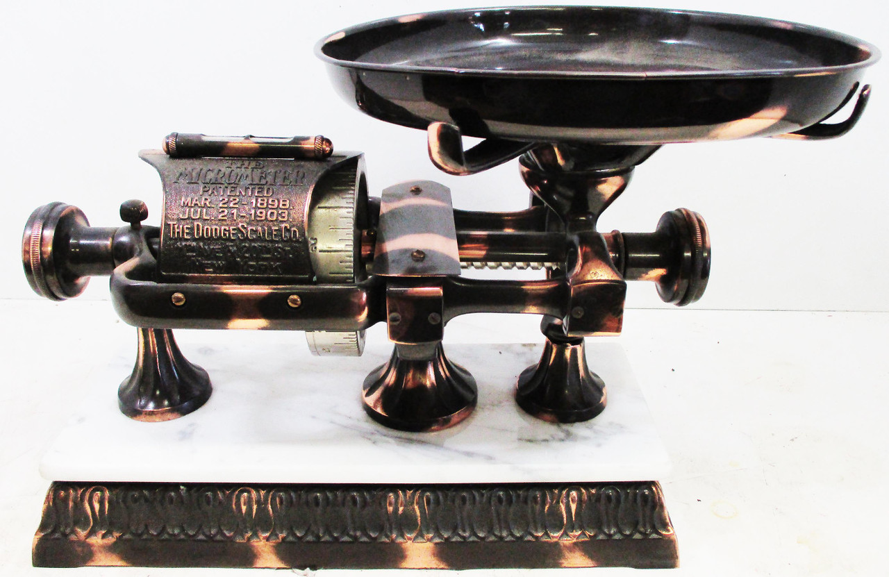DODGE CO. Micrometer 5-Pound Candy Scale (fully restored) - American ...
