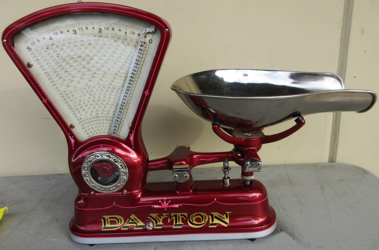 Dayton 5 lb Candy Scale Model 166 Fully Restored - American Collectibles