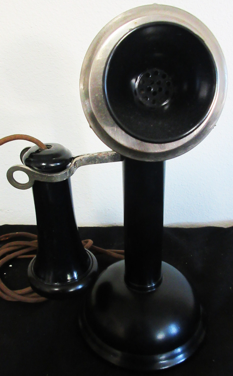 Chicago Telephone Company Oil Can Candlestick Telephone Circa 1900's ...