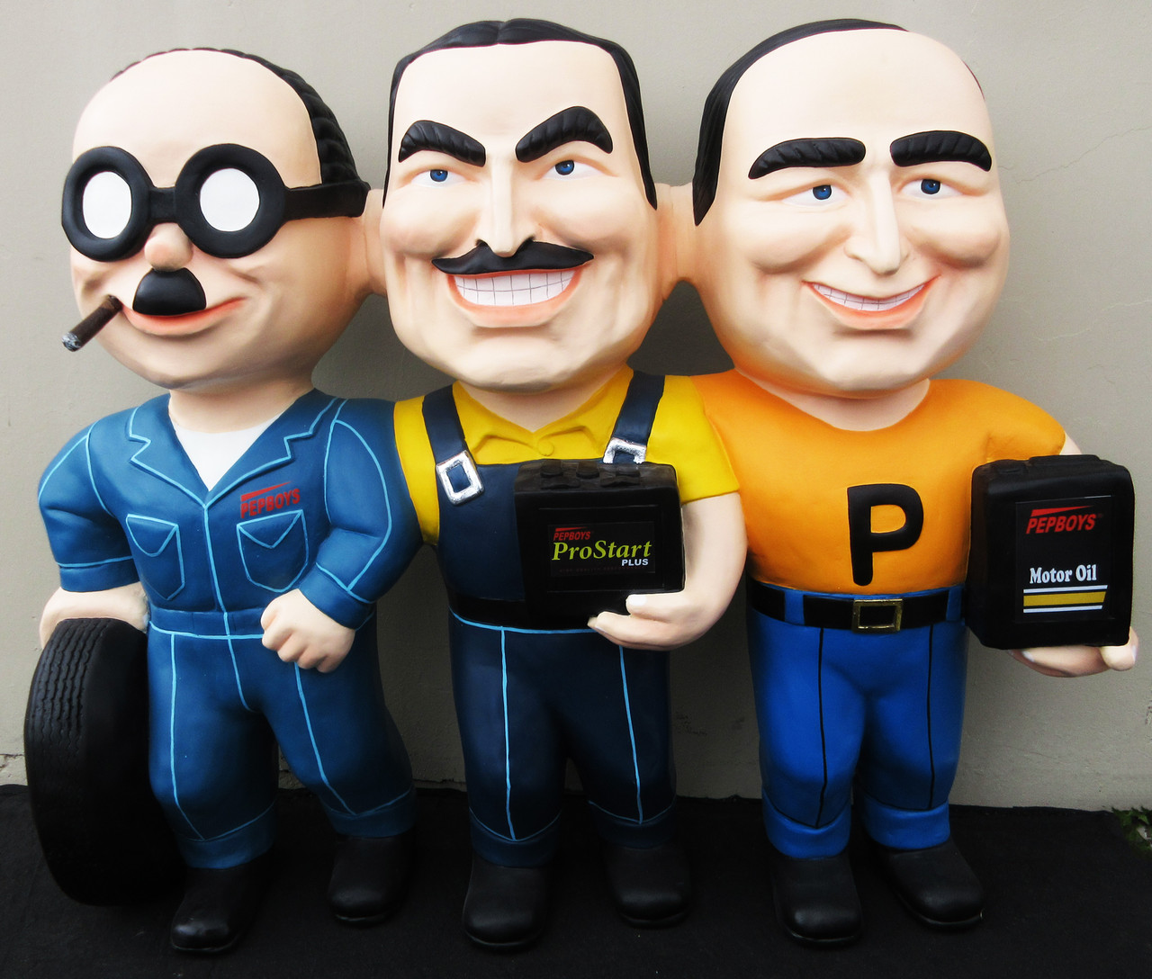Manny Moe and Jack The Pep Boys 48" Tall Reproduction - American ...