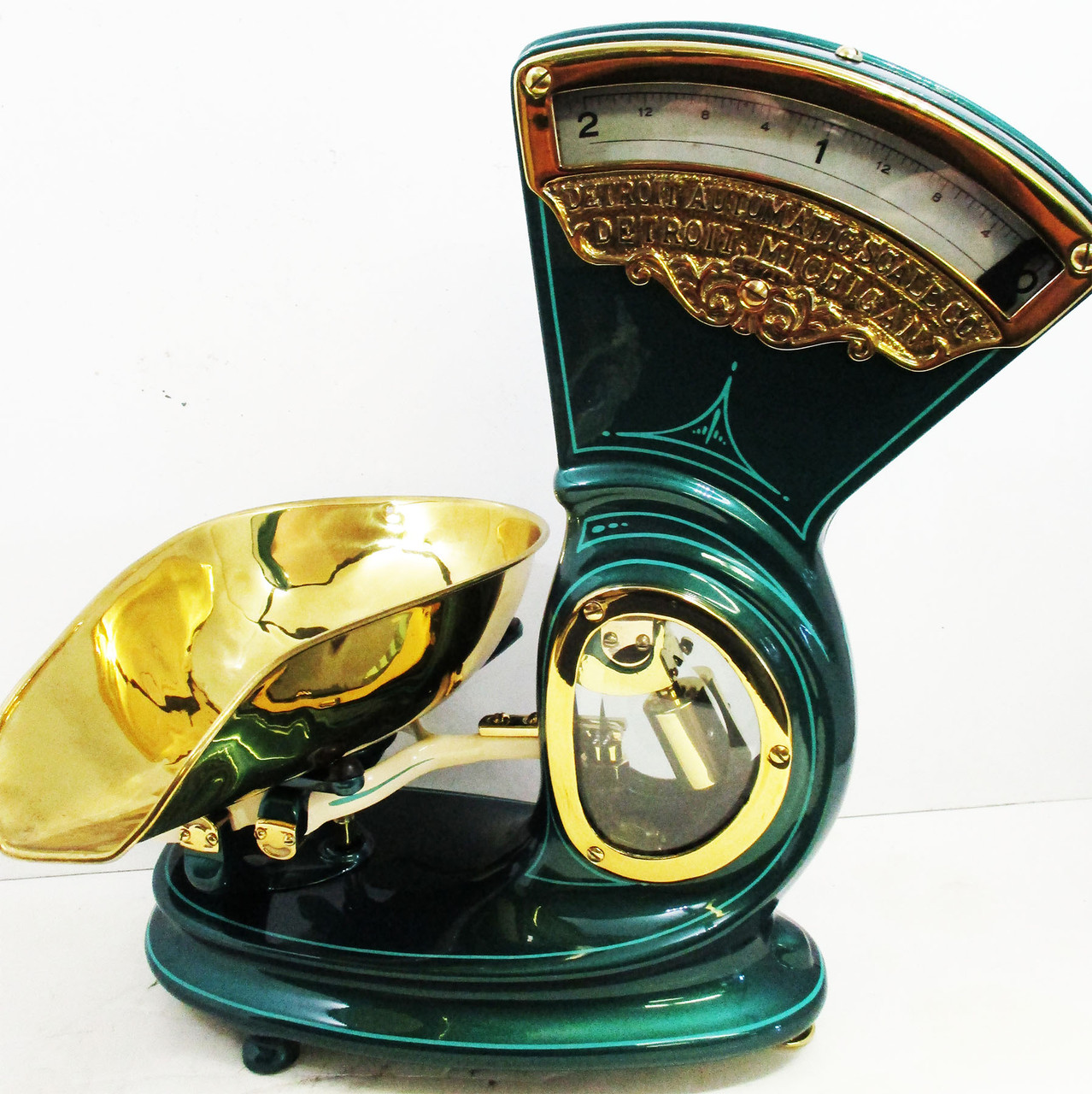 Detroit Automatic 2 Pound Candy Scale ( Leaner ) circa 1930 - American ...