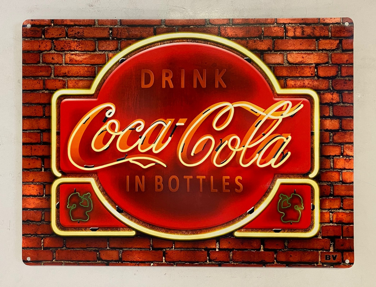 Neon Coke Bottles