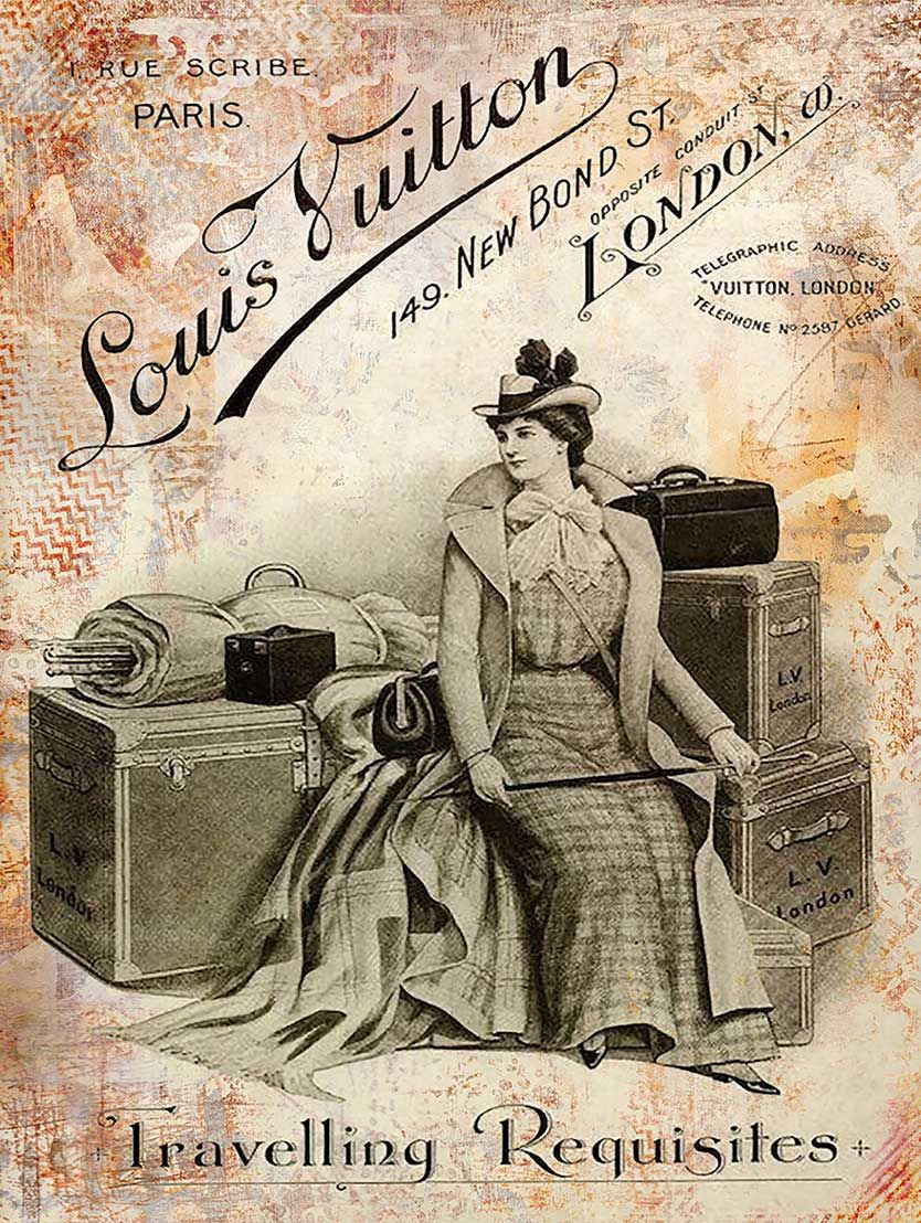 Louis Vuitton Luggage Ad