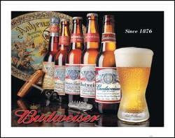 Budweiser Label - American Collectibles