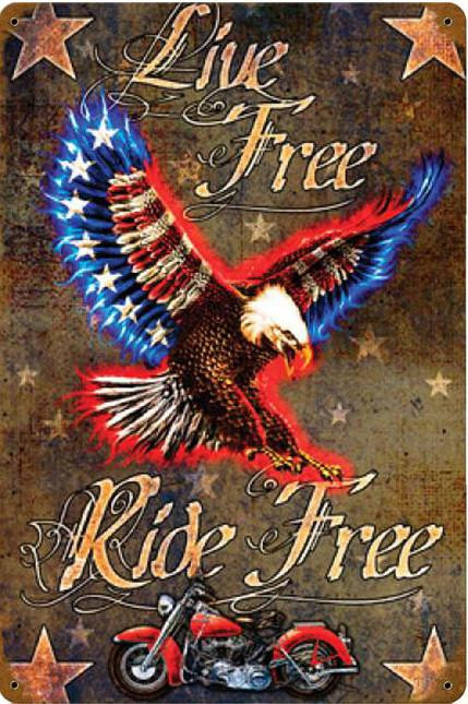 Live Free-Ride Free - American Collectibles