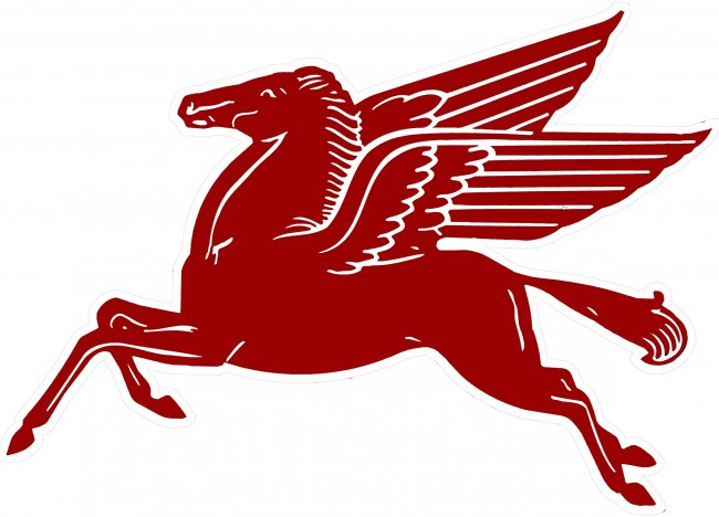 Mobil Pegasus Plasma (Large) - American Collectibles