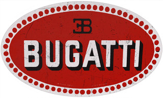 Bugatti Metal Sign - American Collectibles