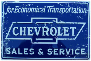 Chevrolet Sales & Service (rustic) - American Collectibles