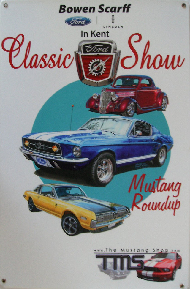 Nice Air Show Metal Sign - American Collectibles
