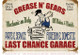 Grease N' Gears Metal Signs - American Collectibles