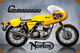 Commando Norton Motorcycle Metal Sign - American Collectibles