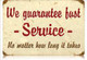 We Guarantee Fast - American Collectibles