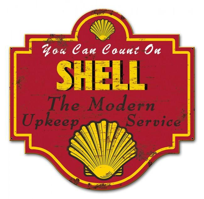 Shell The Modern Upkeep Service ( Rustic ) - American Collectibles