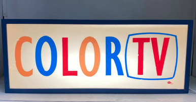 COLOR TV Light Box - American Collectibles