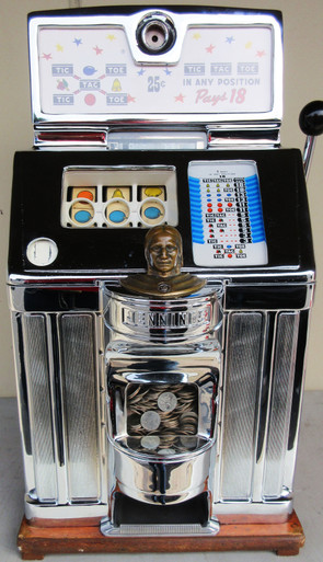 Jennings Quarter Governor Slot Machine Circa 1940's - American Collectibles