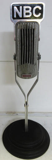 Vintage Bruno Microphone with "NBC" marque circa 1950's - American ...
