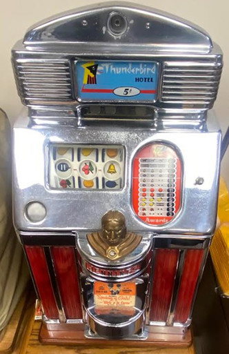 Jennings 5c Slot Thunderbird Hotel/Casino LV 100% Original - American ...