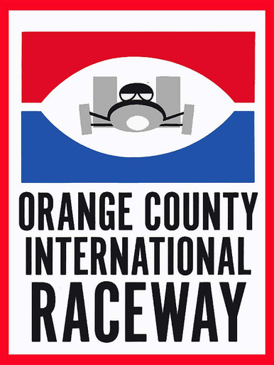 Orange County International Raceway Metal Sign - American Collectibles