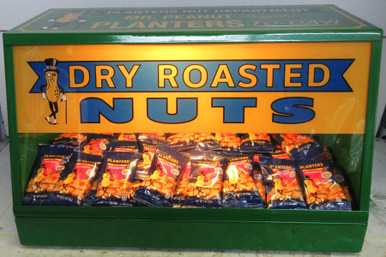 Planters Dry Roasted Nuts Display Cabinet, circa 1940's - American ...