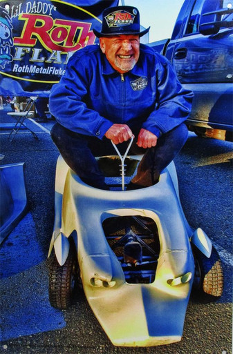 LiL Daddy Roth Metal Sign - American Collectibles