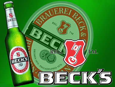 Beck's Beer Metal Sign