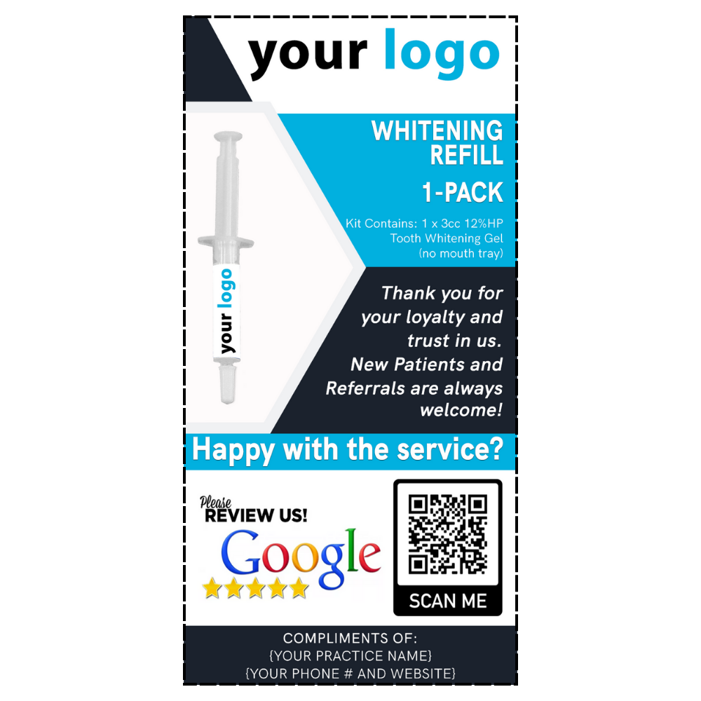 Whitening Syringe Refill Packs