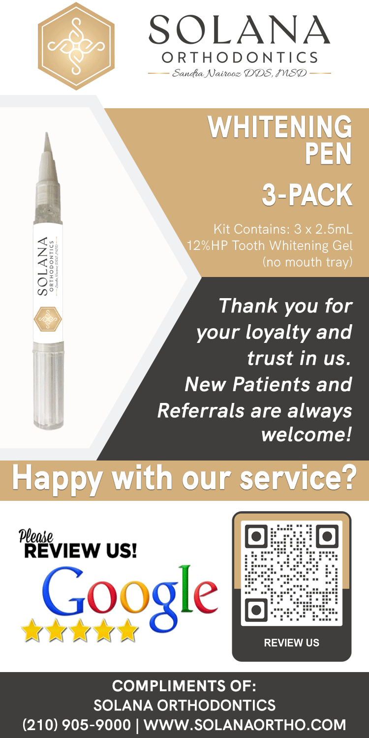 Dental / Ortho Insert Card Samples