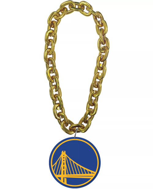 Golden State Warriors NBA Fan Chain 10 Inch 3D Foam Necklace