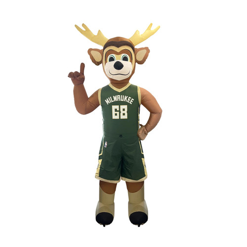 Milwaukee Bucks Bango Mascot 7' Tall NBA Inflatable