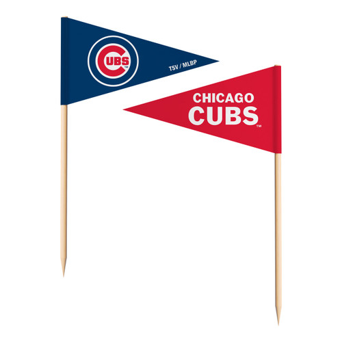 Chicago Cubs MLB Team Toothpick Flags