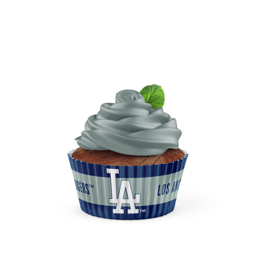 Los Angeles Dodgers MLB Baking Cups for CupCakes - 50 Pack - Cupcake ...