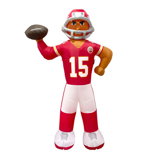 Kansas City Chiefs Patrick Mahomes 7' Tall NFL Football Inflatable Player