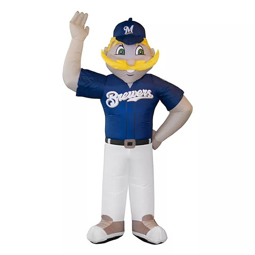Milwaukee Brewers Bernie Brewer 7' Tall MLB Inflatable Mascot