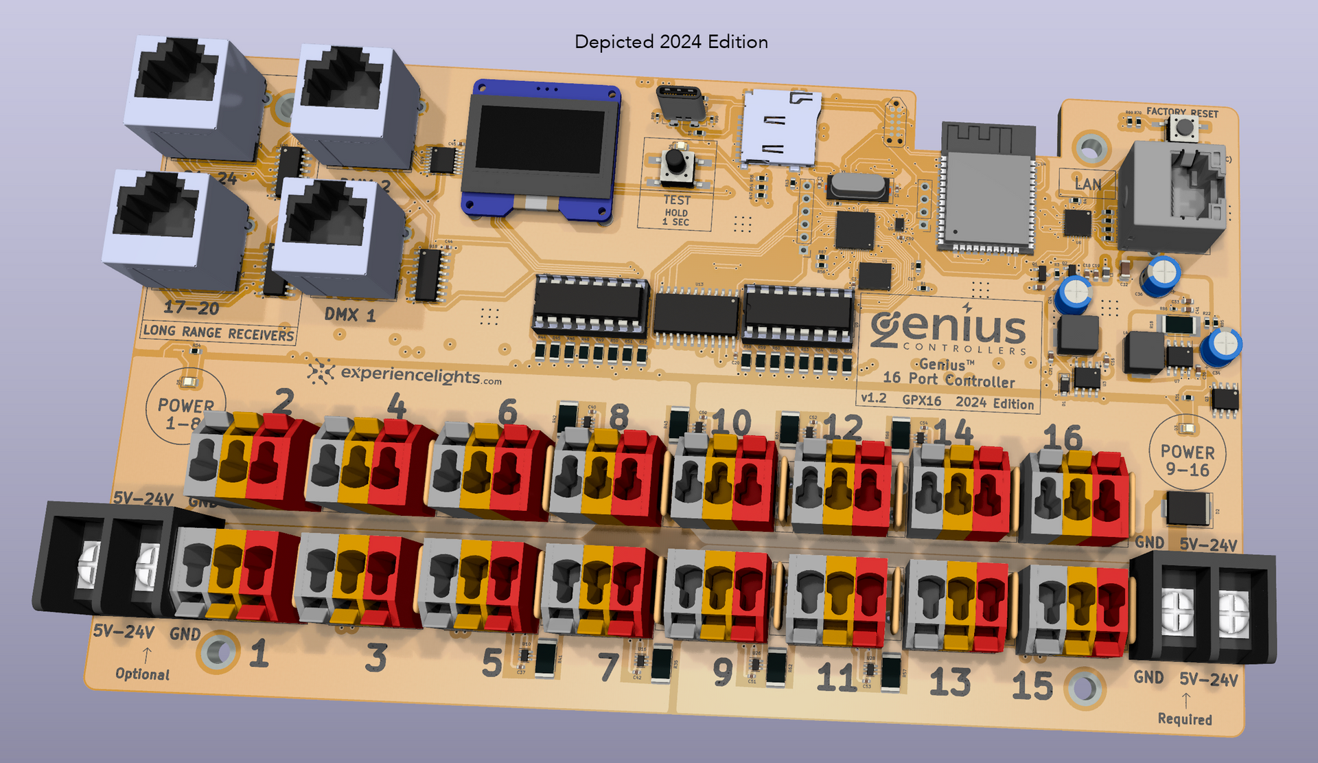 Genius: 16 Port Controller