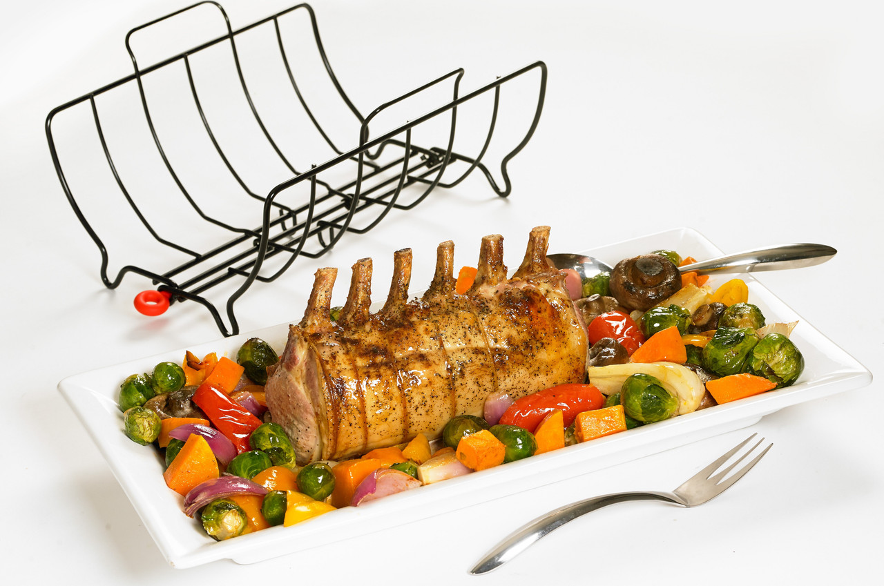 Cuisipro , Non-Stick, Roast and Serve Roasting Rack, Folds for easy ...