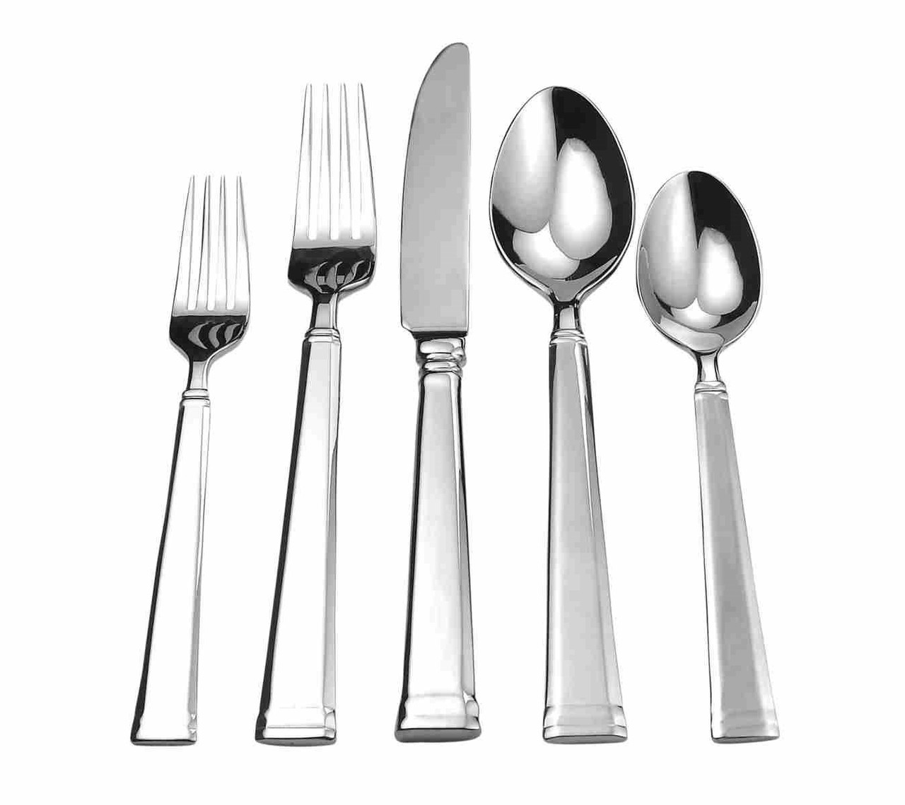 Milan Stainless Steel 20pc Flatware Set | KitchenEssentials.ca