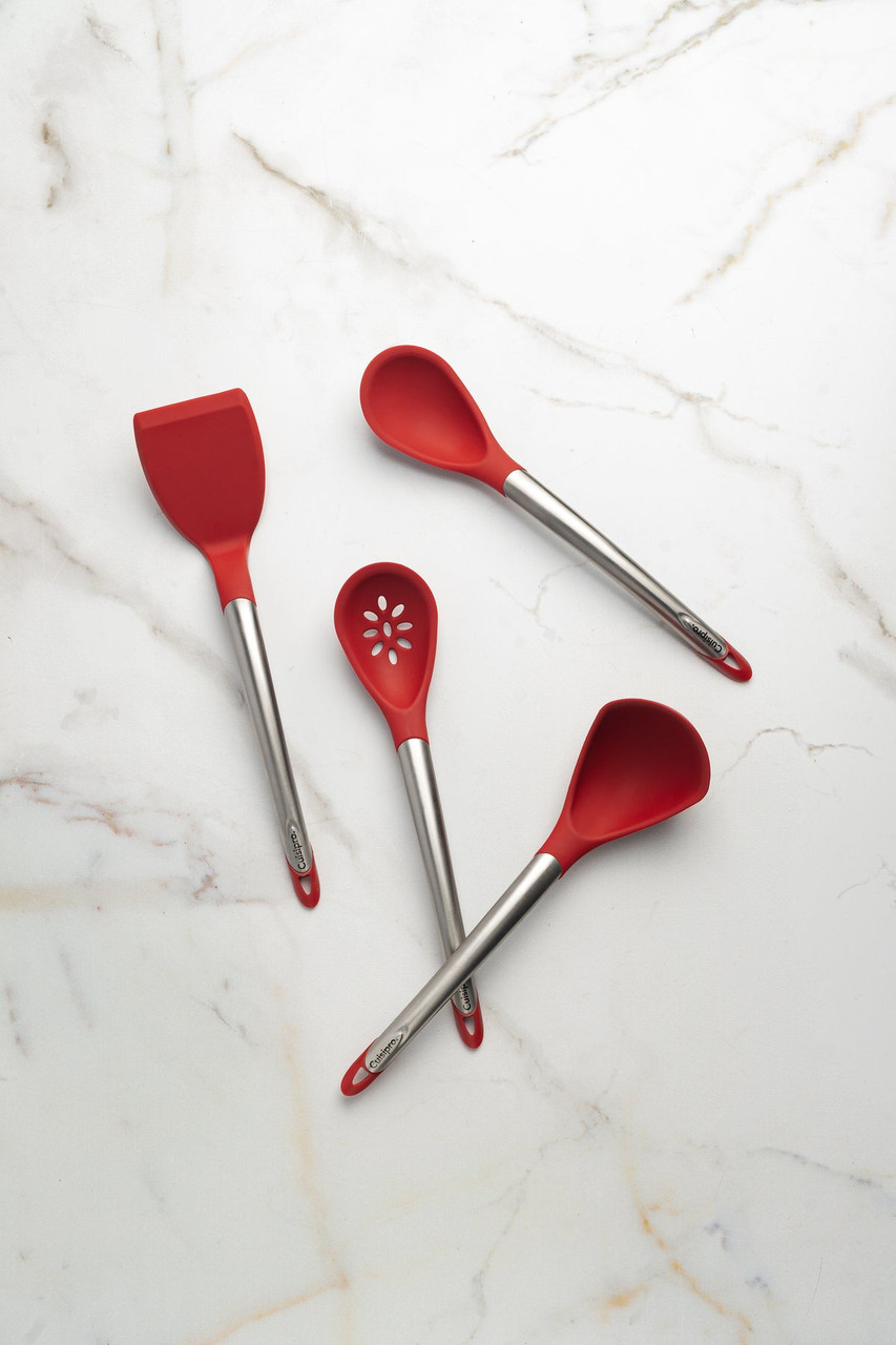 Cuisipro Silicone Tool Set - Red