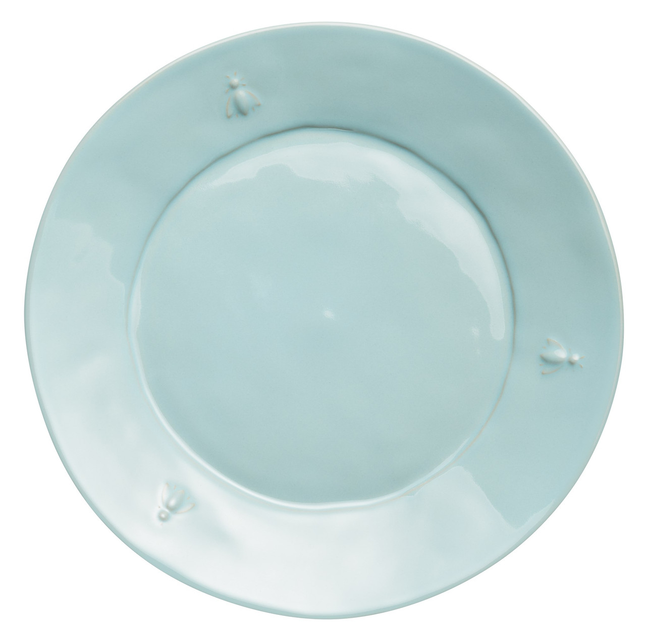Bee Aqua Dinner Plate - set of 4