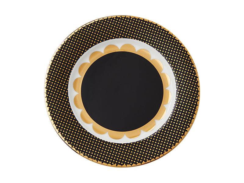 Maxwell & Williams Regency Black Rim Plate - Set of 4