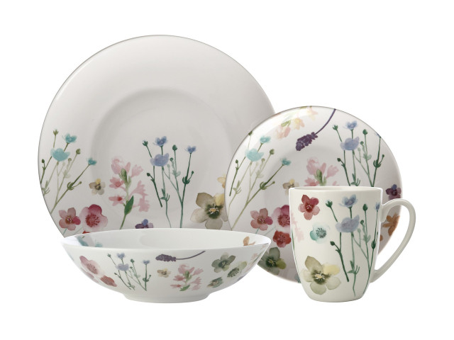 Maxwell & Williams Wildwood 16pc Dinnerware Set | KitchenEssentials.ca