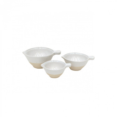 Fattoria White Measuring Cup - set of 3