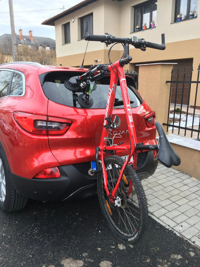 Tree Frog Pro 1 Vacuum Mounted Bike Rack - Bikebug