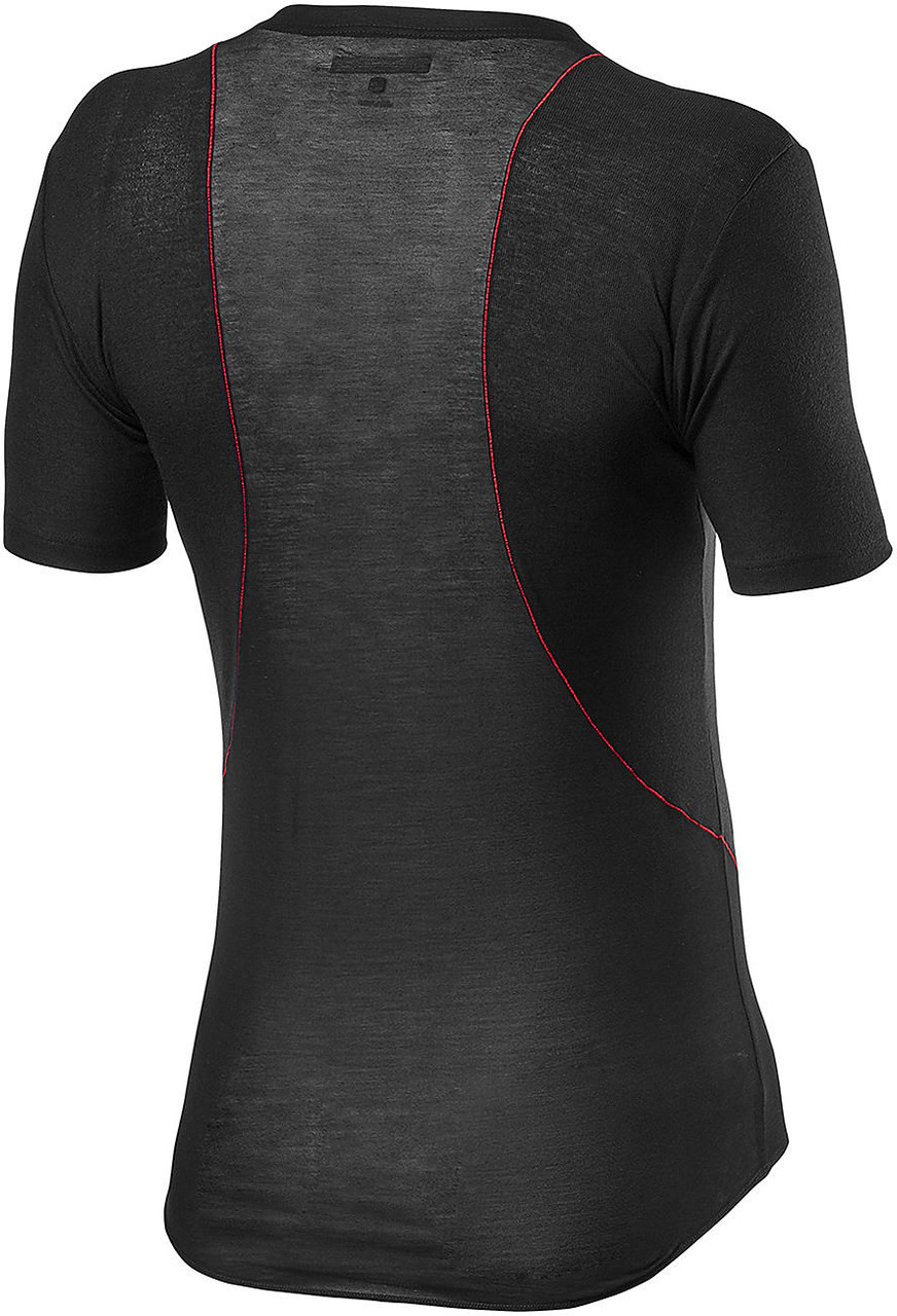 Castelli Prosecco Tech SS Base Layer Black - Bikebug