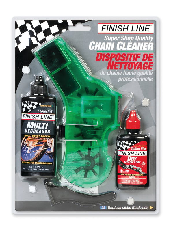 Finish Line Shop Quality Chain Cleaner Kit - Bikebug