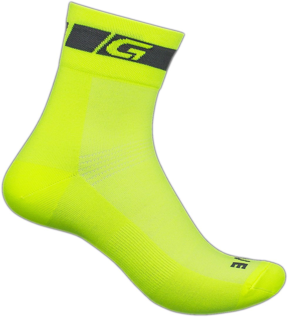 GripGrab Summer Regular Cut Sock Hi-Vis Yellow - Bikebug